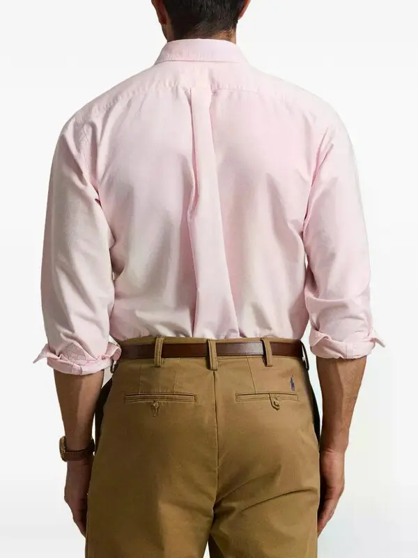 Polo Ralph Lauren Pony-embroidered Oxford Shirt - Pink