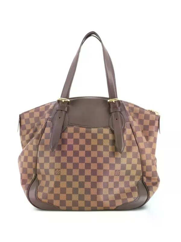 LOUIS VUITTON Damier Verona Mm Shoulder Bag - Brown