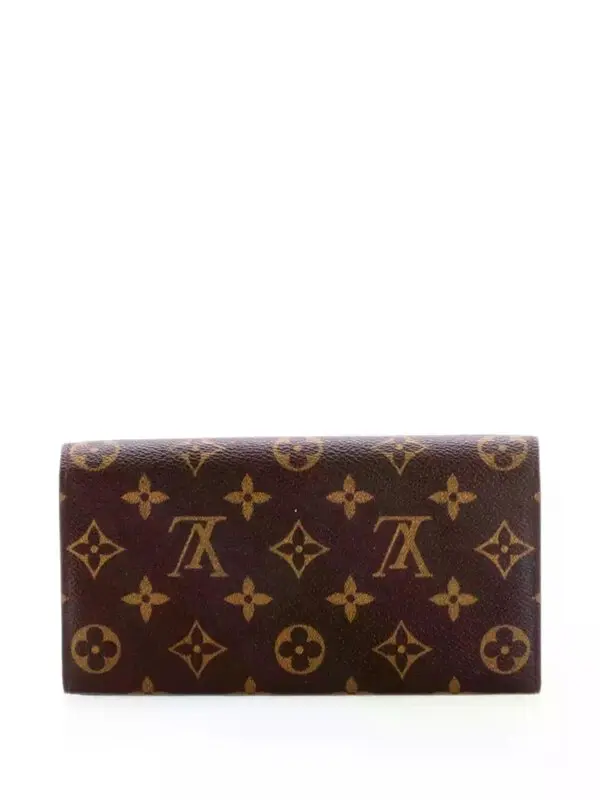 LOUIS VUITTON Sarah Wallet Monogram Canvas Small Wallets