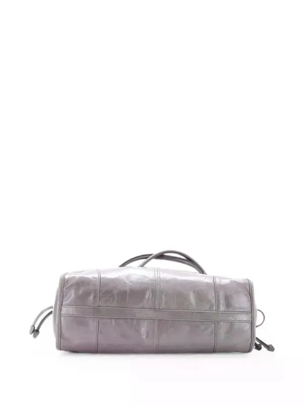 Prada Bonnie Vitello Shine Medium Crossbody Bag - Grey