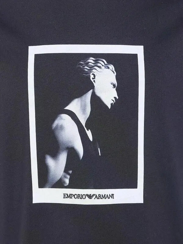 Emporio Armani Graphic-print T-shirt