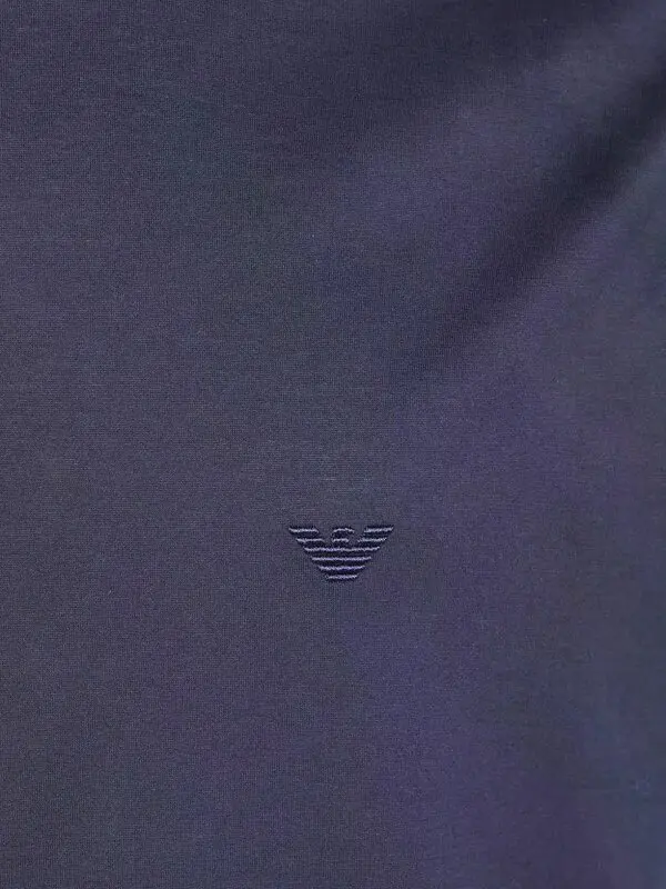 Emporio Armani Logo-embroidered T-shirt