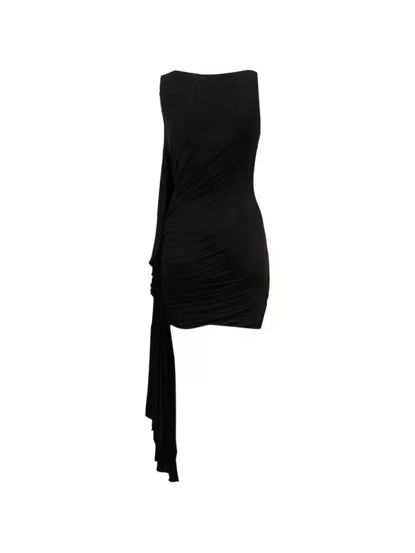 Alexander Wang Asymmetric Ruched Mini Dress
