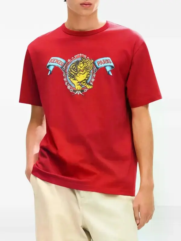Kenzo Jumping Tiger Cotton T-shirt