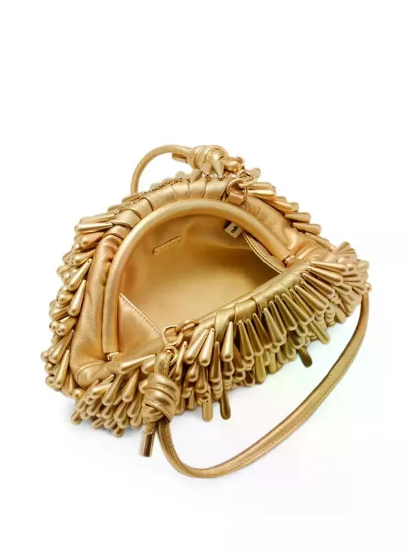Cult Gaia Mini Jaala Beaded Crossbody Bag