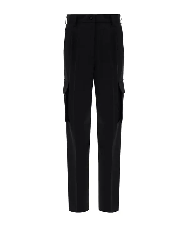 Herno High-waisted Cargo Tailored Trousers
