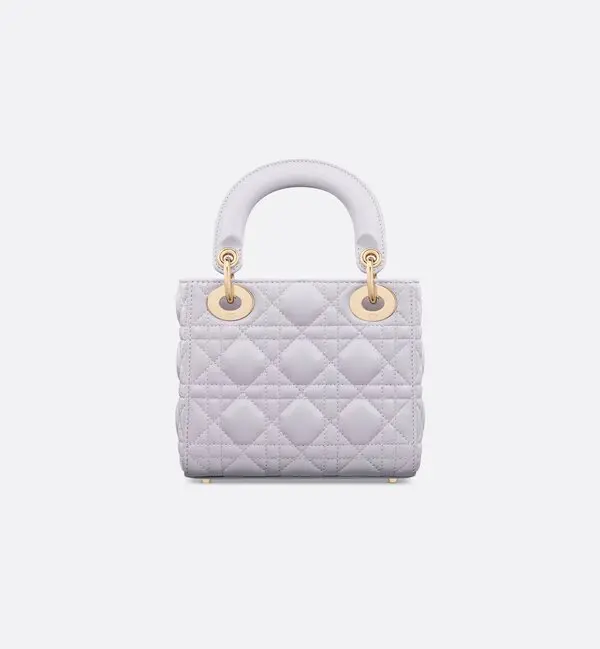 Dior Small Lady My Abcdior Bag - Lavender