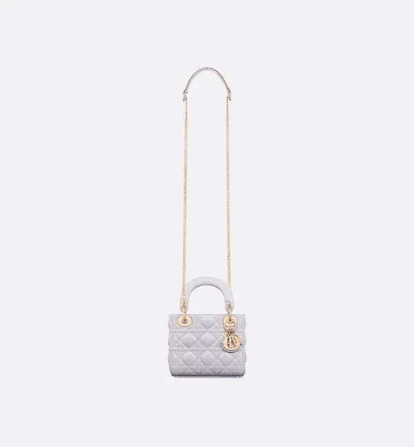 Dior Small Lady My Abcdior Bag - Lavender