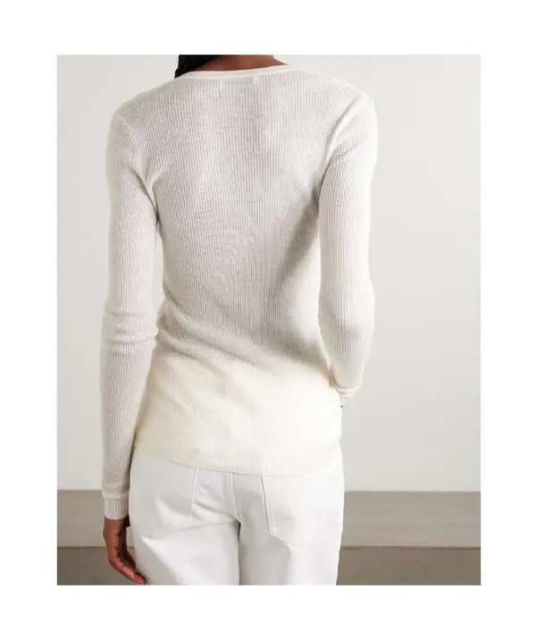 Gabriela Hearst Long-sleeved V-neck Cardigan