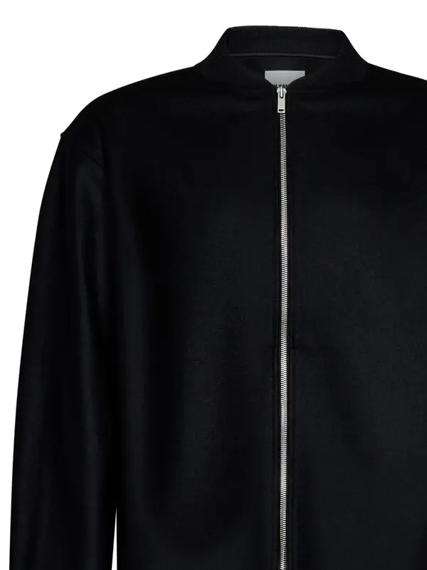 JIL SANDER Zip-up Long-sleeved Bomber Jacket