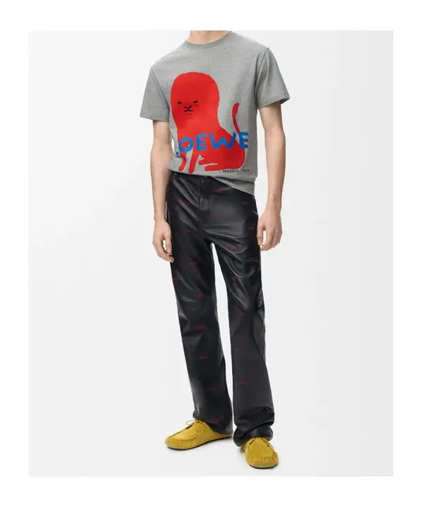 Loewe Regular Fit T-shirt In Cotton