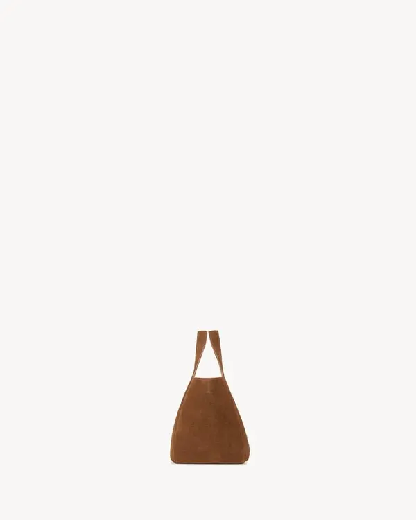 Saint Laurent Le 5 À 7 Baby Bea Suede Top Handle Bag