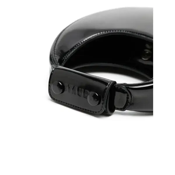 Staud Good Night Moon Logo-debossed Crossbody Bag