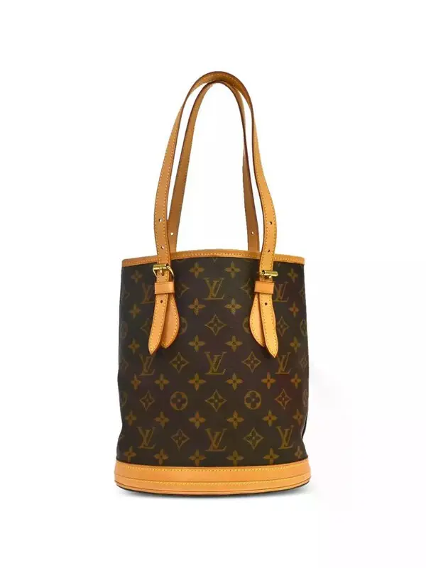 LOUIS VUITTON Monogram Pattern Tote Bag - Brown