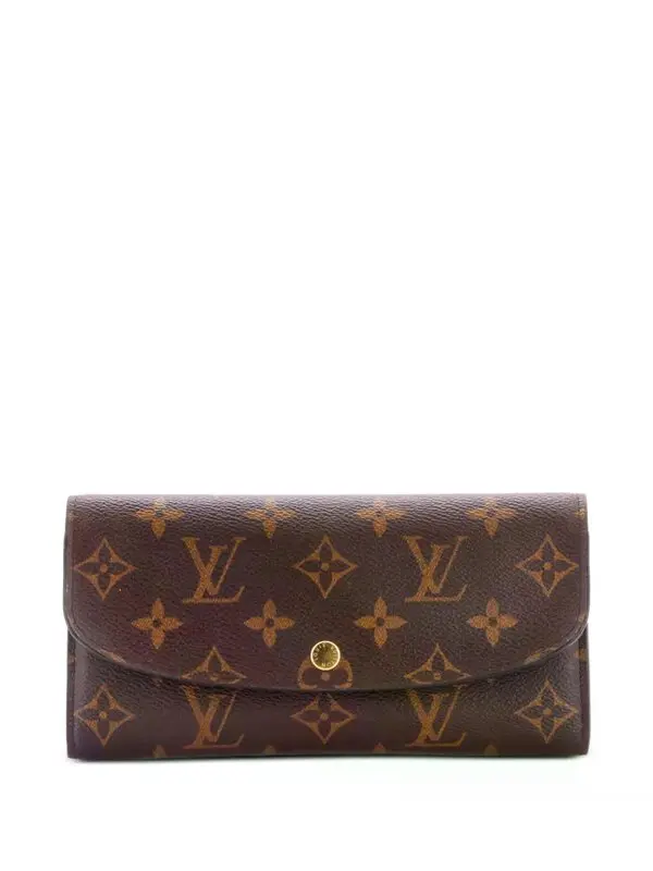 LOUIS VUITTON Emilie Wallet Monogram Canvas Small Wallets