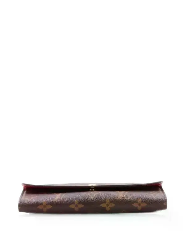 LOUIS VUITTON Emilie Wallet Monogram Canvas Small Wallets