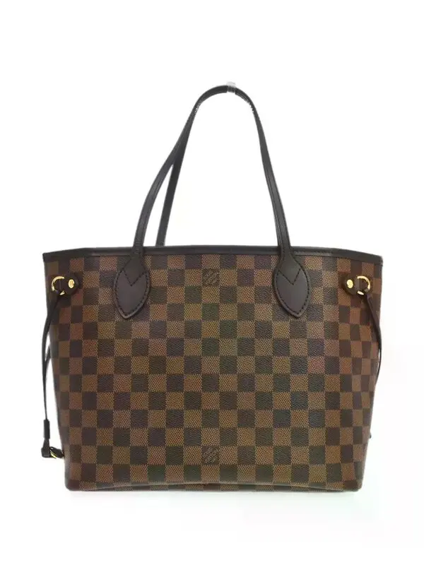 LOUIS VUITTON 2010-2020s Damier Neverfull Pm Tote Bag