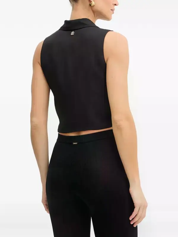 FRACOMINA Button Wrap Top