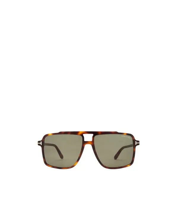 TOM FORD Kemp Pilot Frame Sunglasses - Nude