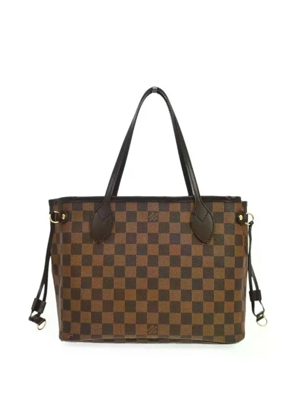 LOUIS VUITTON 2008 Pm Damier Neverfull Tote Bag