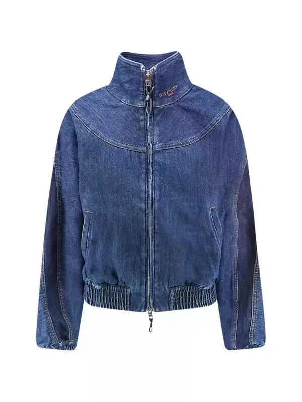 Givenchy Blouson In Medium Denim - Blue
