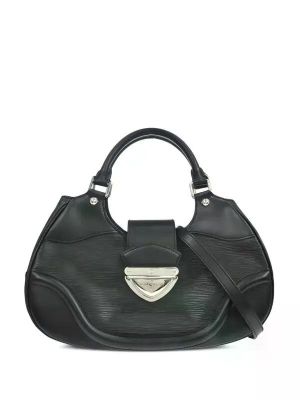LOUIS VUITTON 2008 Montaigne Tote Bag - Black