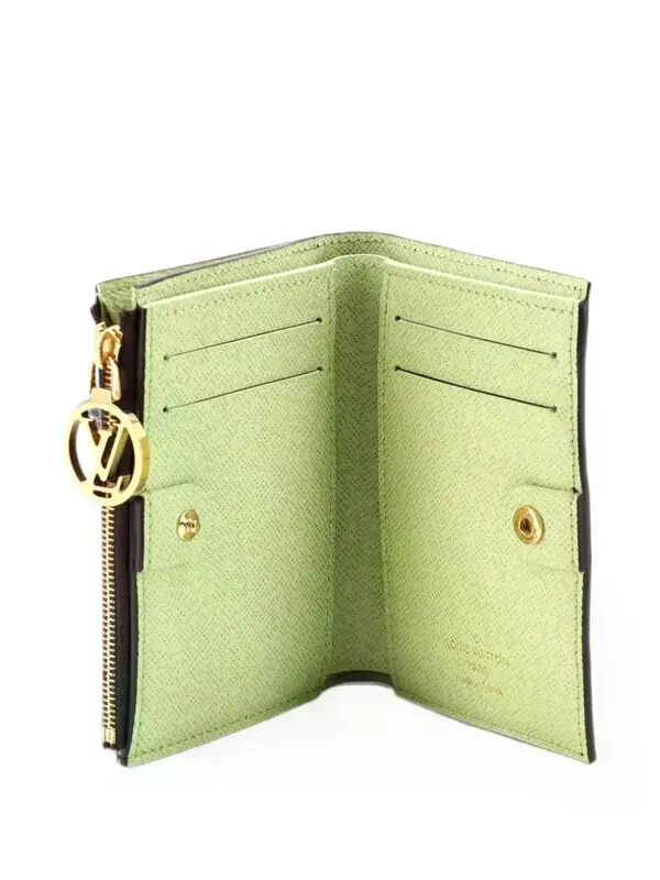 LOUIS VUITTON Lisa Wallet Monogram Canvas Small Wallets