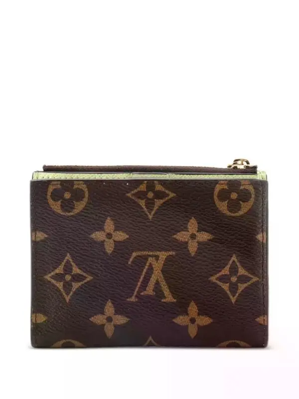 LOUIS VUITTON Lisa Wallet Monogram Canvas Small Wallets