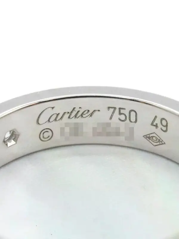 Cartier 2010s Mini Love Diamond Ring