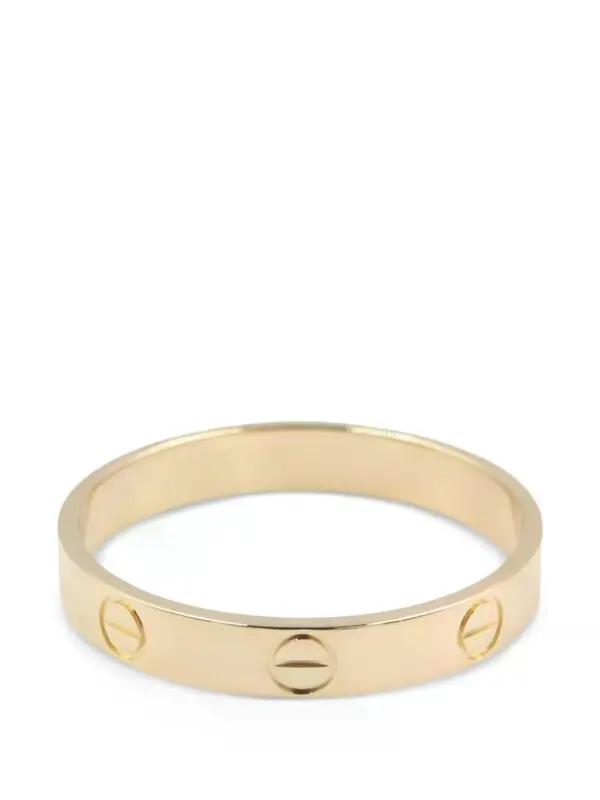 Cartier 18k Yellow Love Ring - Gold