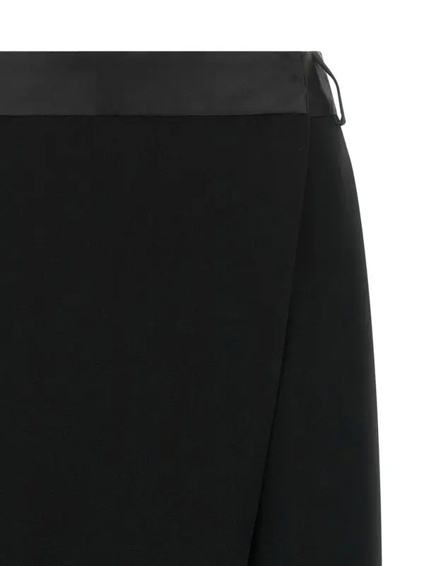 Alberto Biani Asymmetrical Panel Pants