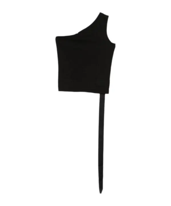 Rick Owens Asymmetrical Sleeveless Ziggy Top - No