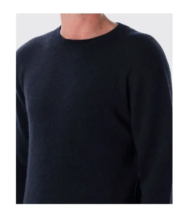 ROBERTO COLLINA Crewneck Knitted Jumper - Blue