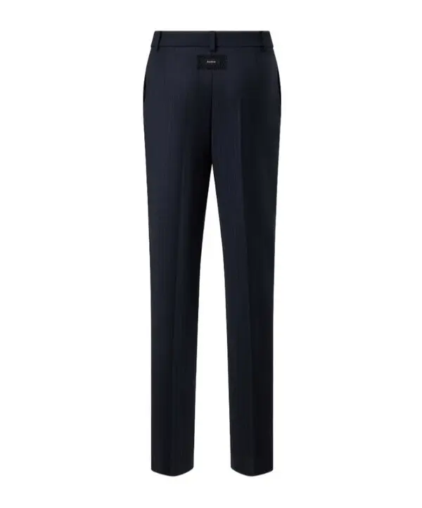 Pinko Stretch Wool-blend Cigarette Trousers