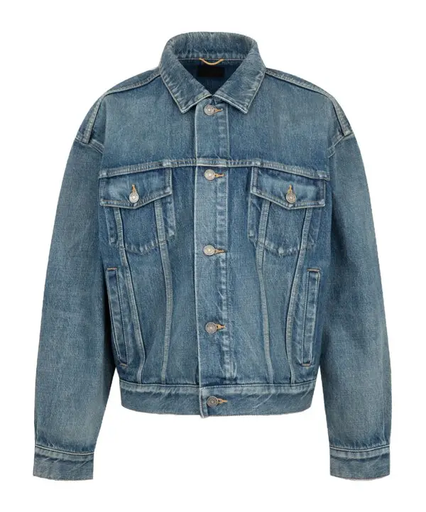 Saint Laurent Long-sleeved Denim Jacket - No