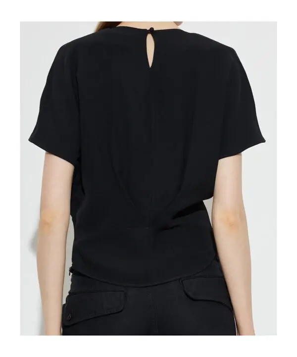 Isabel Marant Étoile Embellished Crewneck Short Sleeve T-shirt