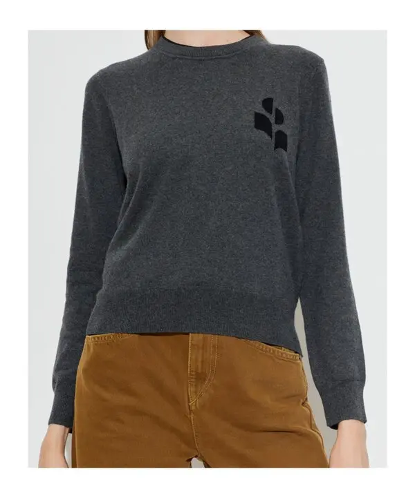 Isabel Marant Étoile Crew Neck Long-sleeved Knitwear