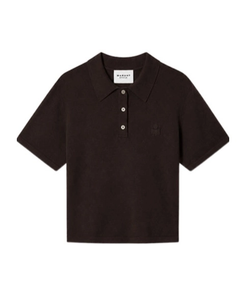 Isabel Marant Étoile Cotton And Wool Blend Polo