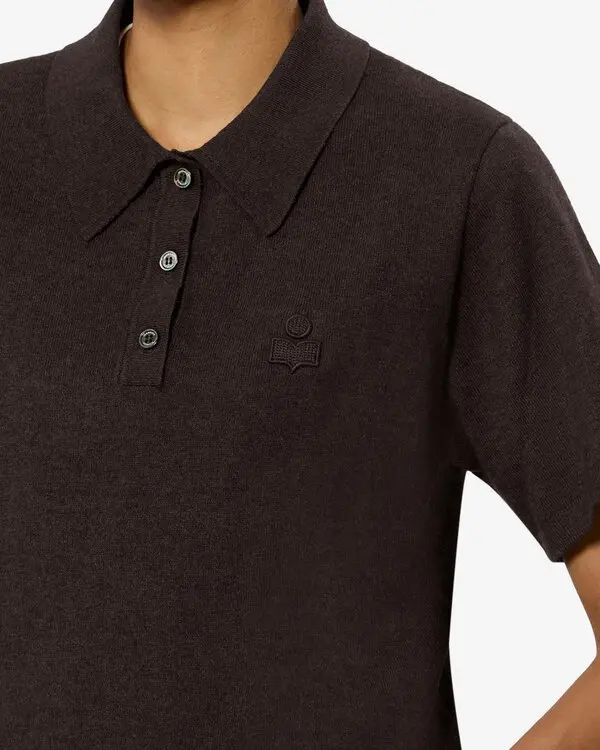 Isabel Marant Étoile Cotton And Wool Blend Polo
