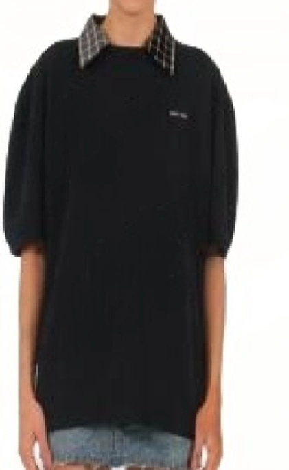 Miu Miu Short-sleeved Knitwear