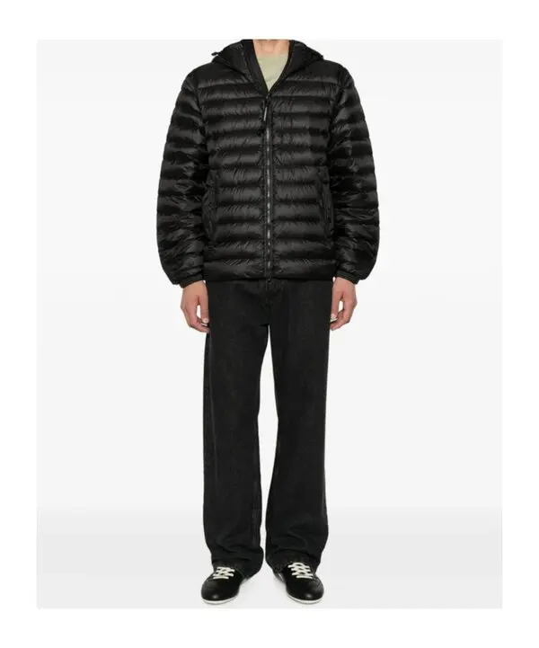C.P. COMPANY Long-sleeved Quilted Down Jacket