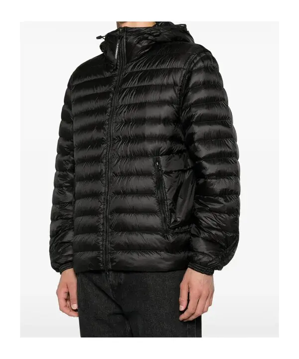 C.P. COMPANY Long-sleeved Quilted Down Jacket