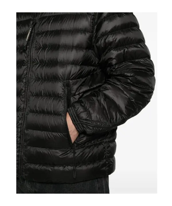 C.P. COMPANY Long-sleeved Quilted Down Jacket