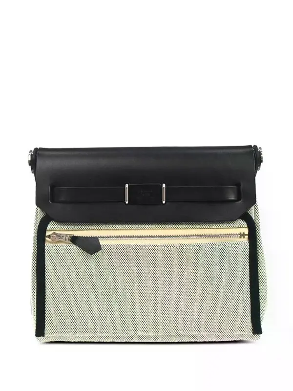Hermès 2024 H Toile Herbag Zip Tote Bag - Neutrals