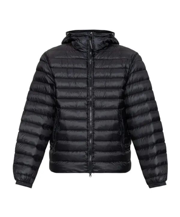 C.P. COMPANY Quilted Hooded Puffer Jacket - No