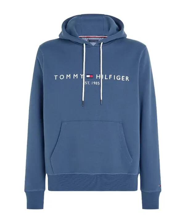 Tommy Hilfiger Logo Fleece Drawstring Hoody