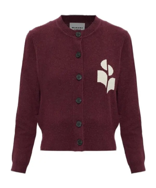 Isabel Marant Étoile Newton Logo Cardigan