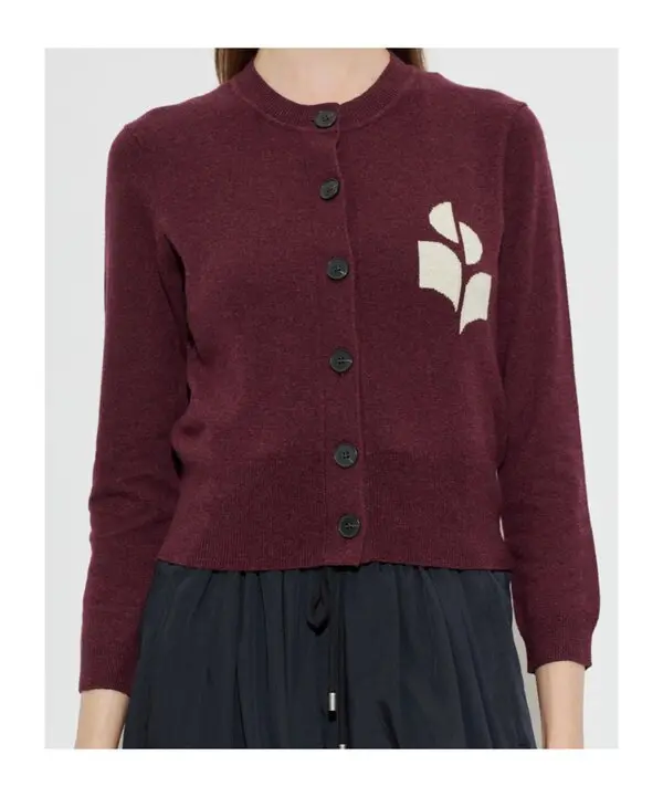 Isabel Marant Étoile Newton Logo Cardigan