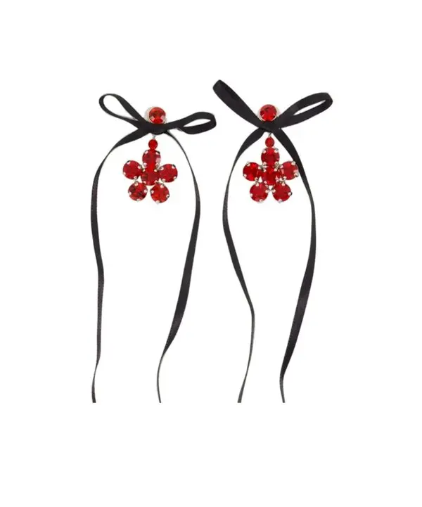 Simone Rocha Butterfly-back Earrings