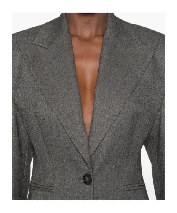 Andamane Single-button Suit Jacket